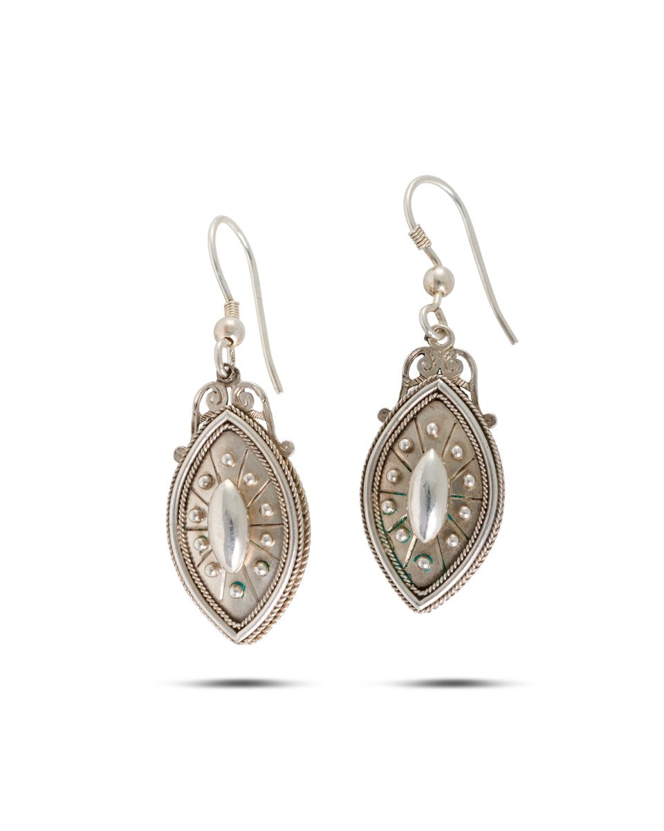 Antique Victorian Silver Earrings, 1880s – Sedgwicks Jewellery
