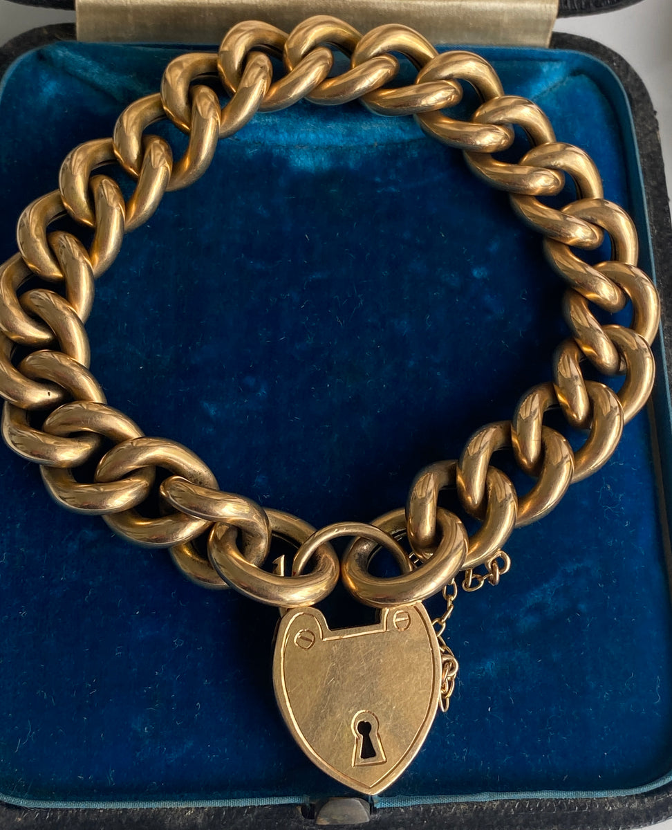 Antique Australian Gold Bracelet, Larard Bros – Sedgwicks Jewellery