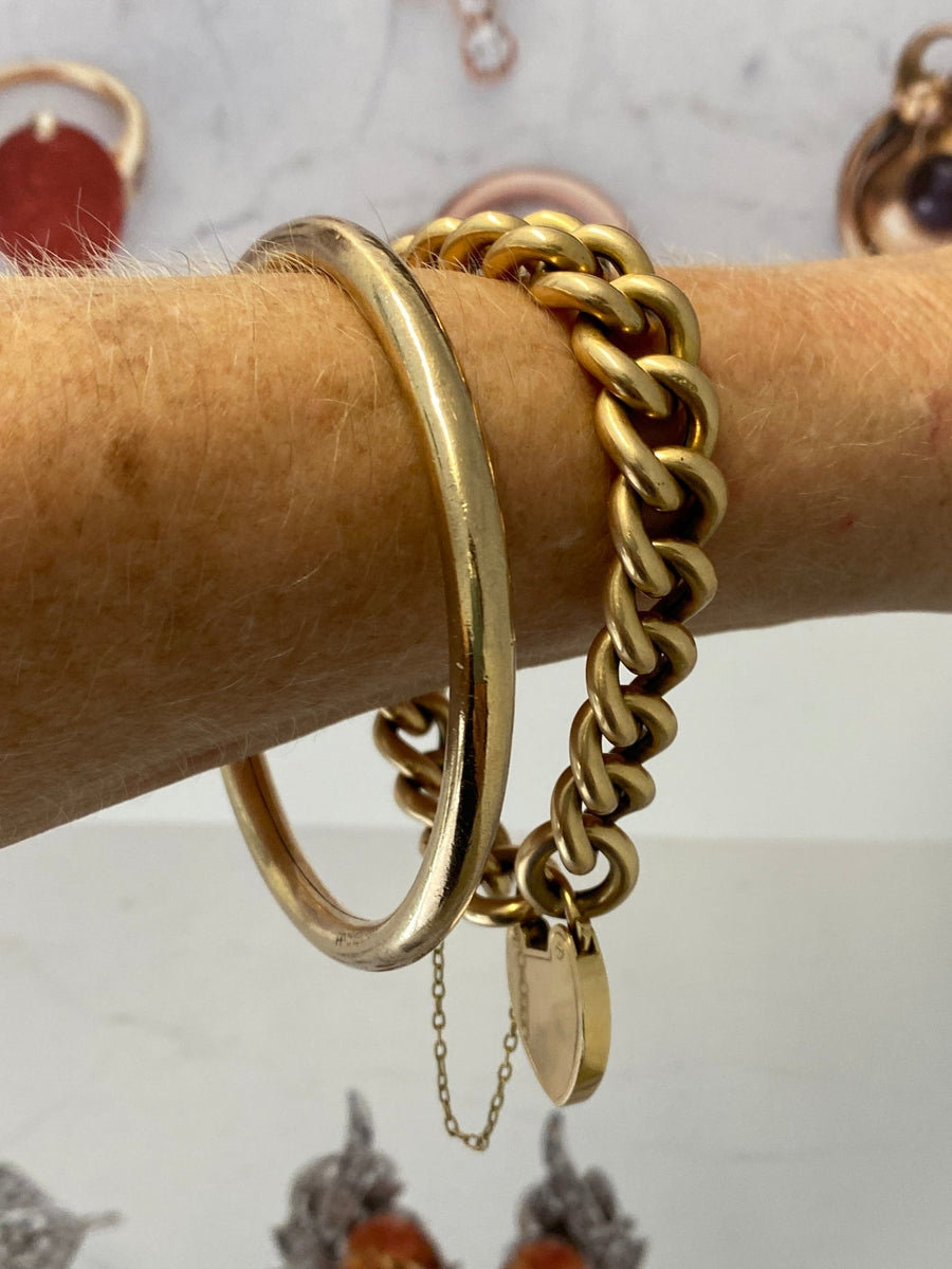 Antique Australian Gold Bracelet, Larard Bros – Sedgwicks Jewellery